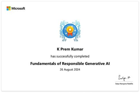 Prem Kumar Kuppili On Linkedin Microsoftlearn Generativeai Ai