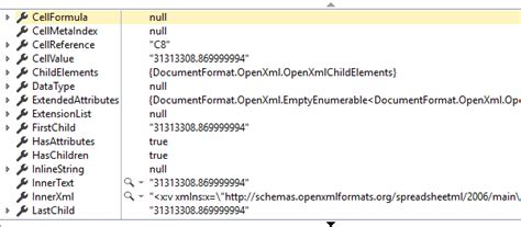 C Openxml Numeric Excel Cells Not Returning Correct Values Stack Overflow