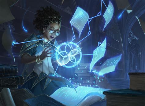 Solve The Equation Mtg Art From Strixhaven Set By Lie Setiawan Art Of