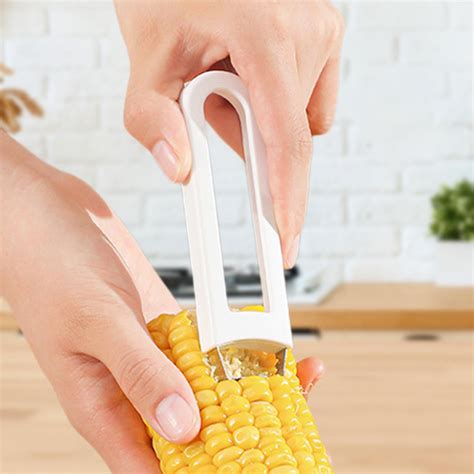 Fancyes Corn Cobs Kernel Cutter Tool Kitchen Gadget Thresher Removes Kernels No Splatters Or Fancyes Corn Cobs Kernel Cutter Tool Kitchen Gadget Thresher Removes Kernels No Splatters Or
