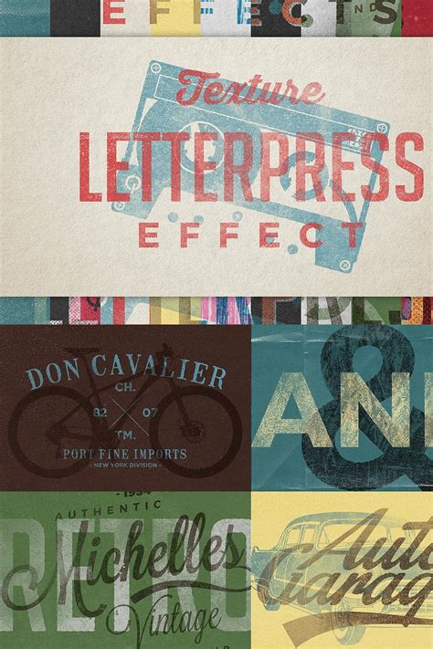 Vintage Letterpress Texture