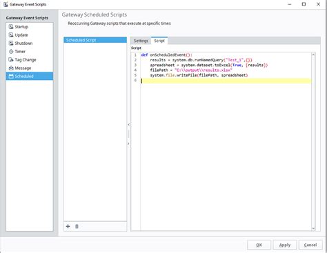 Gateway Scheduled Scripts Ignition Inductive Automation Forum