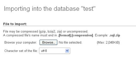 Importing Large Database 2 Mb Using Phpmyadmin Techawaken