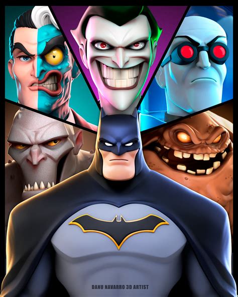 Artstation The New Batman Animated Series 2021