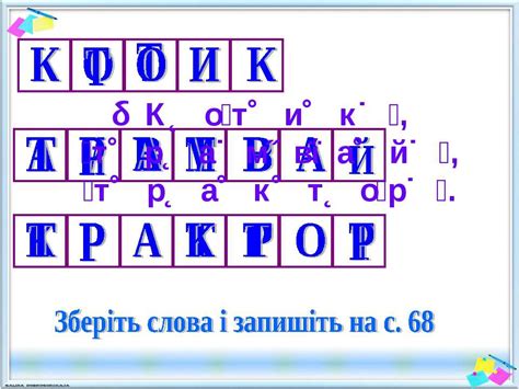 Написання великої букви «Т презентація з української мови
