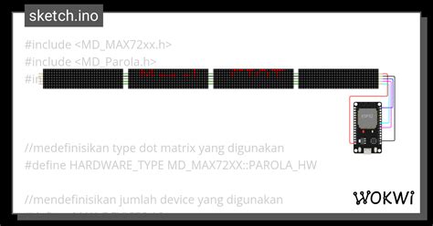 Dhiya Text Wokwi ESP STM Arduino Simulator