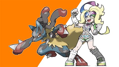 Lucario Korrina And Mega Lucario Pokemon And 1 More Drawn By