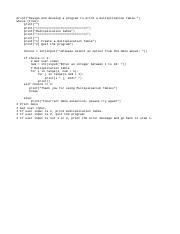 Multiplication Tables Py Print Design And Develop A Program To Print A Multiplication Table