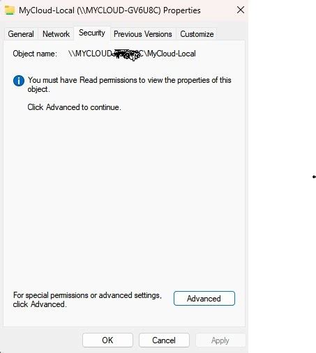 Enable Local Network Access Cant Setup Private Folder My Cloud