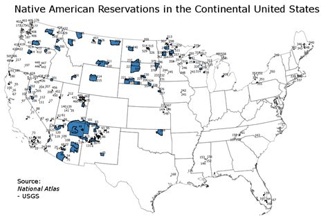 List Of Federally Recognized Tribes In The Contiguous United States