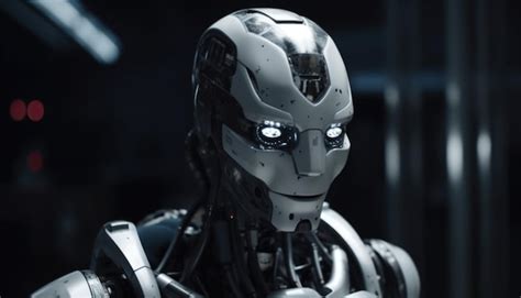 Premium Ai Image Humanoid Robots With High Technology Generative Ai