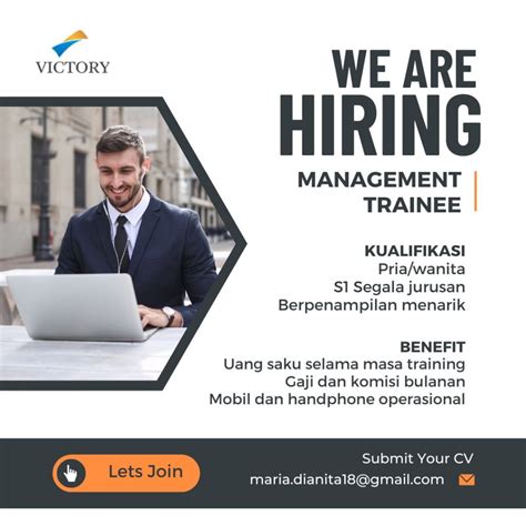 Management Trainee Pt Victory International Futures Scu