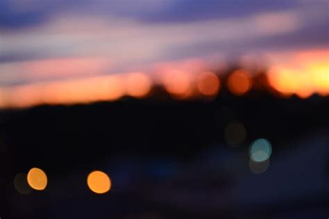 Premium Photo Blur Effect Realistic Bokeh Background