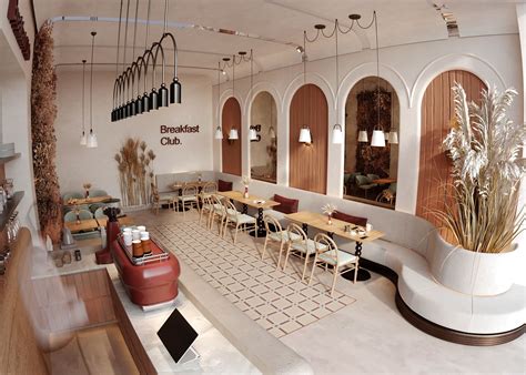 Breakfast Club Cafe Kafe İç Tasarımı İç Mimarlık Kafe Tasarımı