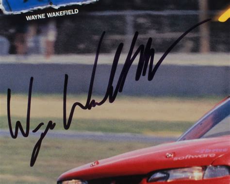 Signed Wayne Wakefield And Dean Canto 1999 Bathurst Poster