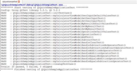 QTest Writing UnitTests For A Qt App ImaginativeThinking Ca