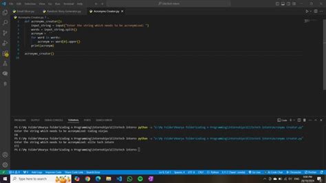 Mourya Birru On Linkedin Python Codingjourney Internship