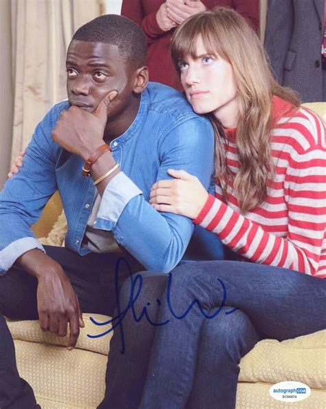 Allison Williams Get Out Autograph Signed Rose Armitage 8x10 Photo
