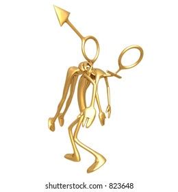 Chained Sex Symbols Stock Illustration