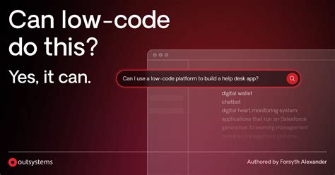 What You Can Do With Low Code