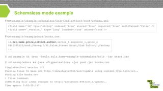 Schemaless Solr And The Solr Schema REST API PPT