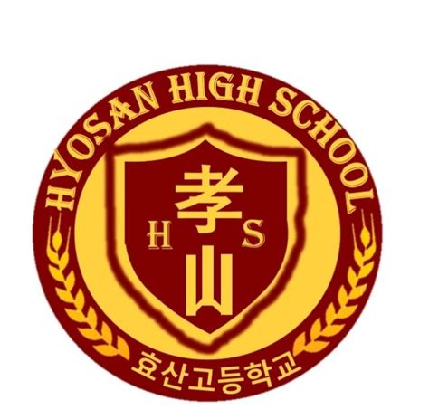 Escudo Instituto Hyosan Hyosan High School Muerte Instituto Escuela