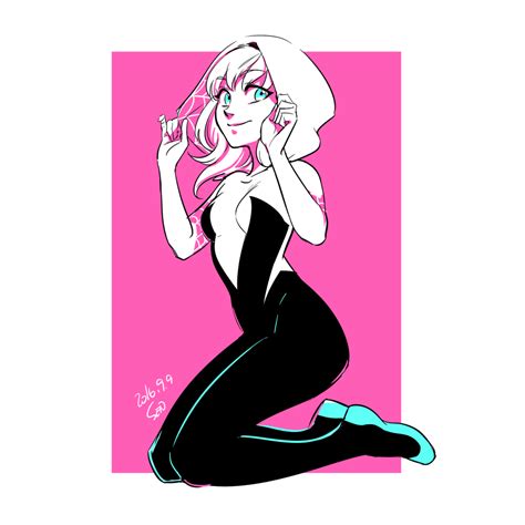 Gwen Stacy Spider Gwen Marvel Marvel Вселенная Марвел