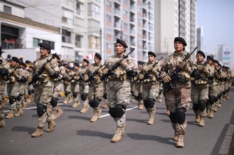 Parada Militar 2025 Imágenes Del Desfile En La Avenida Brasil Por