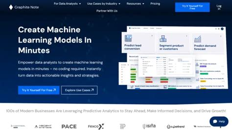 Graphite Note Create Machine Learning Models In Minutes No Coding Required
