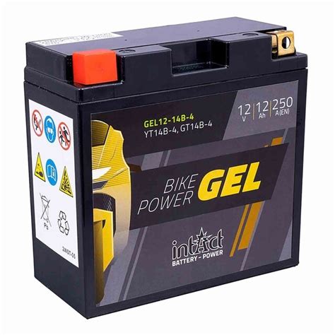 Intact Bike Power Startaccu Gel 12v 12ah De Boer