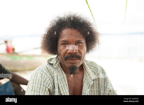 Coral Triangle Portrait Papua People Stock Photo Alamy