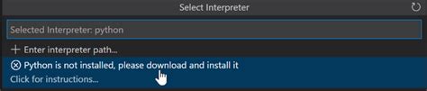 Add Tip To Reload Window If User Has Attempted To Install Python In The Interpreter Quickpick