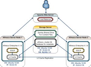 Alfresco Repository Clustering Seed Information Management