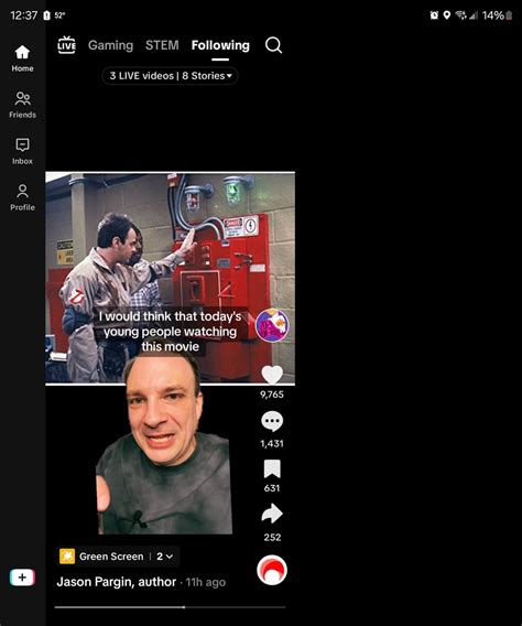 Tiktok Ui Glitched For The Past Couple Days Rgalaxyfold