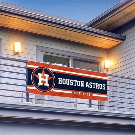 Houston Astros 6 Foot Banner State Street Products