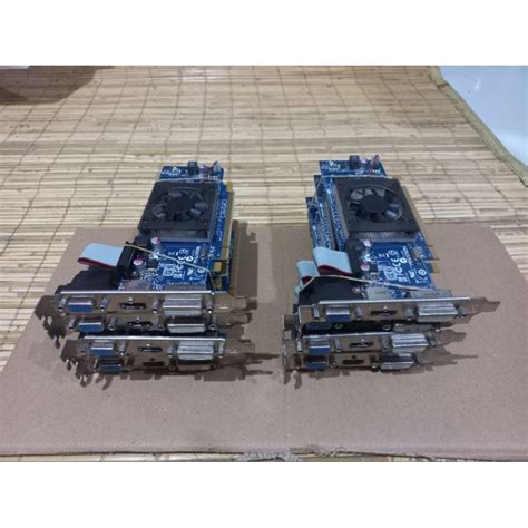 Jual Vga Pci Express Gb Bit Ddr Kondisi Normal Shopee Indonesia