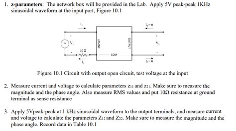 Simulate Only In Multisim L Z—parametcrs The Network Box