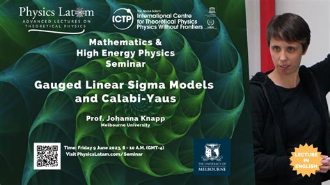 Gauged Linear Sigma Models And Calabi Yaus Johanna Knapp Youtube