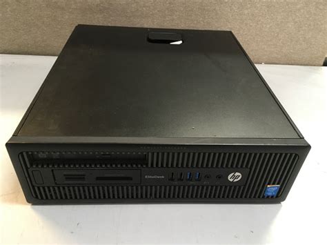 Desktop HP EliteDesk 700G1 SFF No HDD Appears To Function