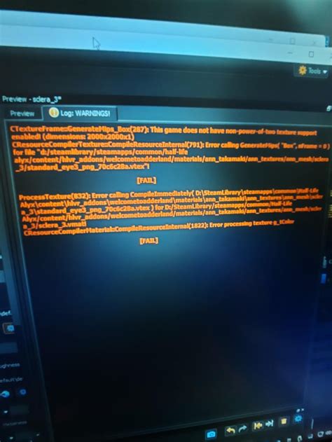 Non Power Of Two Support Error When Importing Textures Into Source 2 Material Editor R