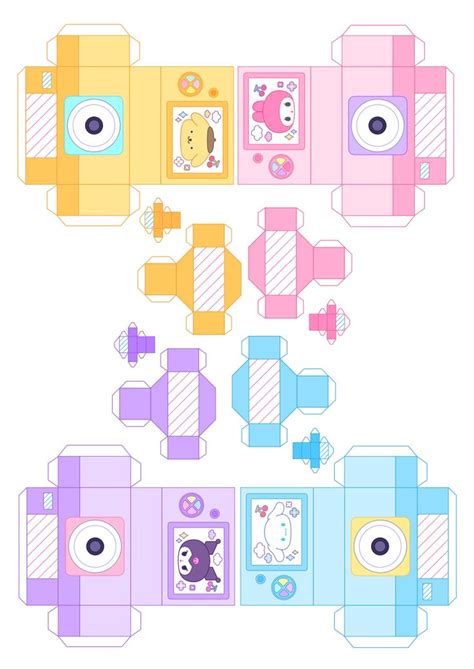 Sub ️산리오 스쿱마켓 놀이 ️ 🎀무료 도안공유🎀 종이구관 그리는법 쉬운 만들기 페이퍼 크래프트 미니어쳐 종이인형 옷입히기 네… Paper Doll