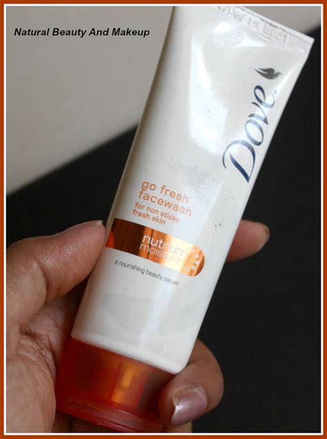 Natural Beauty And Makeup Dove Go Fresh Face Wash Nutrium Moisture
