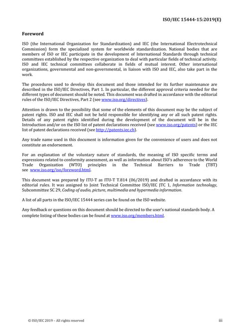 ISO IEC 15444 15 2019 Information Technology JPEG 2000 Image Coding System Part 15