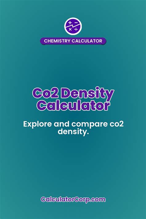 Co2 Density Calculator