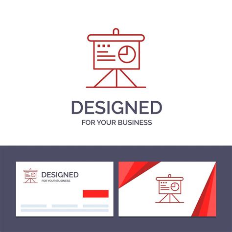 Creative Business Card And Logo Template Presentation Analytics Board