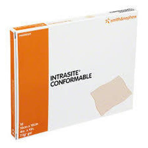 Intrasite Gel Conformable Dressing 10cm X 10cm Box Of 10 Mysupply Store