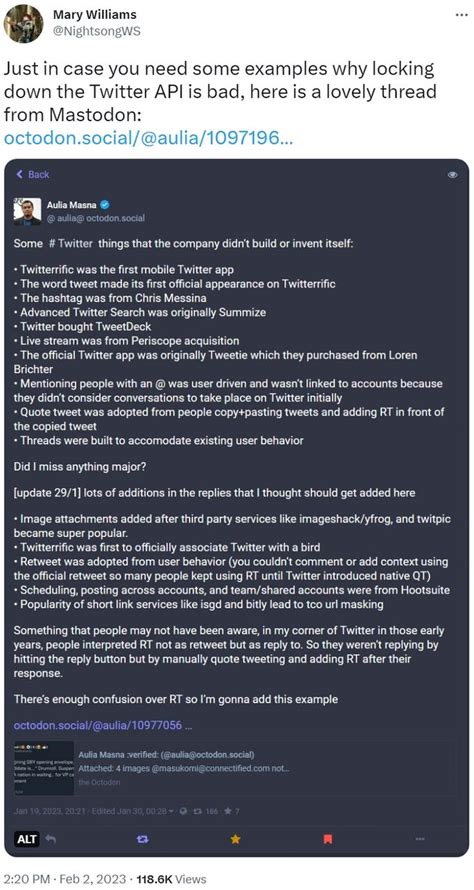 Just In Case You Need Some Examples Why Locking Down The Twitter API Is Bad Twitter Charging