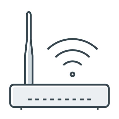 Modem Generic Color Omission Icon