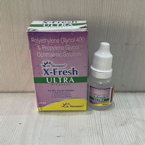 X Fresh Ultra Eye Drops 10ml Packaging Type Box At ₹ 999 Piece In