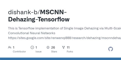 Github Dishank Bmscnn Dehazing Tensorflow This Is Tensorflow